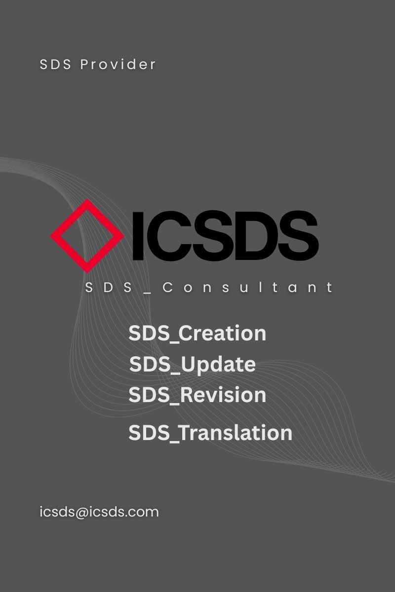 SDS Creation – Professional, Compliant & Custom Safety Data Sheets for ...